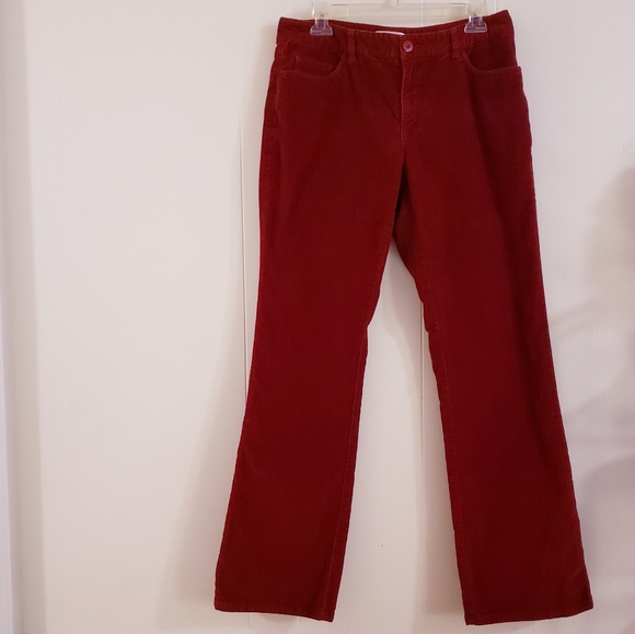 Talbots | Pants & Jumpsuits | Vtg Talbots Corduroy Pants 8 Red 5 Pocket ...